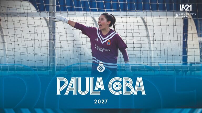 Paula Coba renueva con el Espanyol Femenino hasta 2027 y seguirá en ...